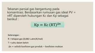 Hubungan antara Kc dan Kp Derajat Disosiasi.pptx