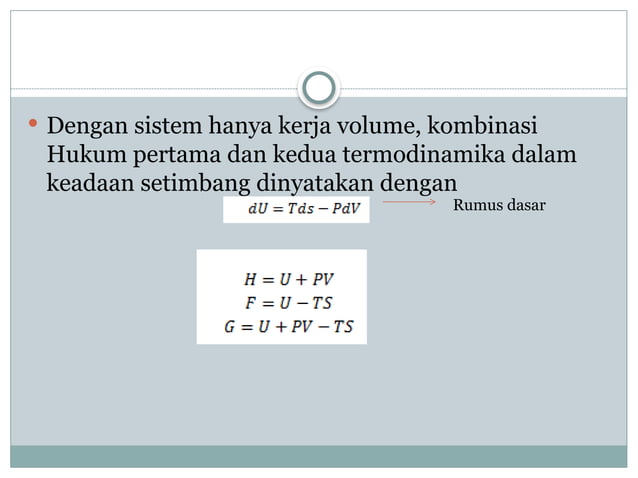 Hubungan dan Proses Termodinamika.pptx mm | PPT