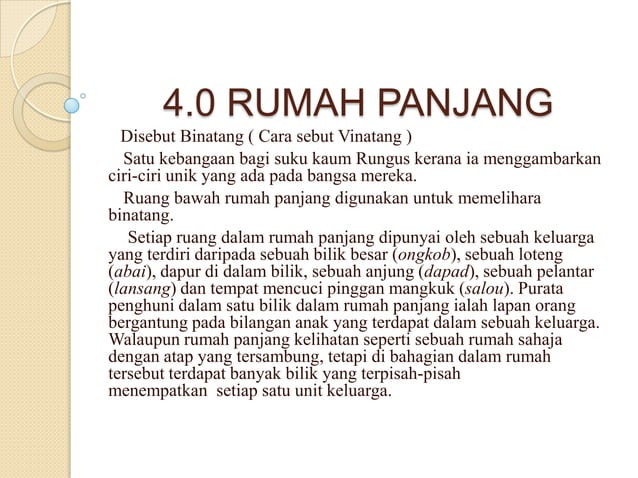 Kenali Suku Kaum Rungus ( Hubungan Etnik) | PPTX