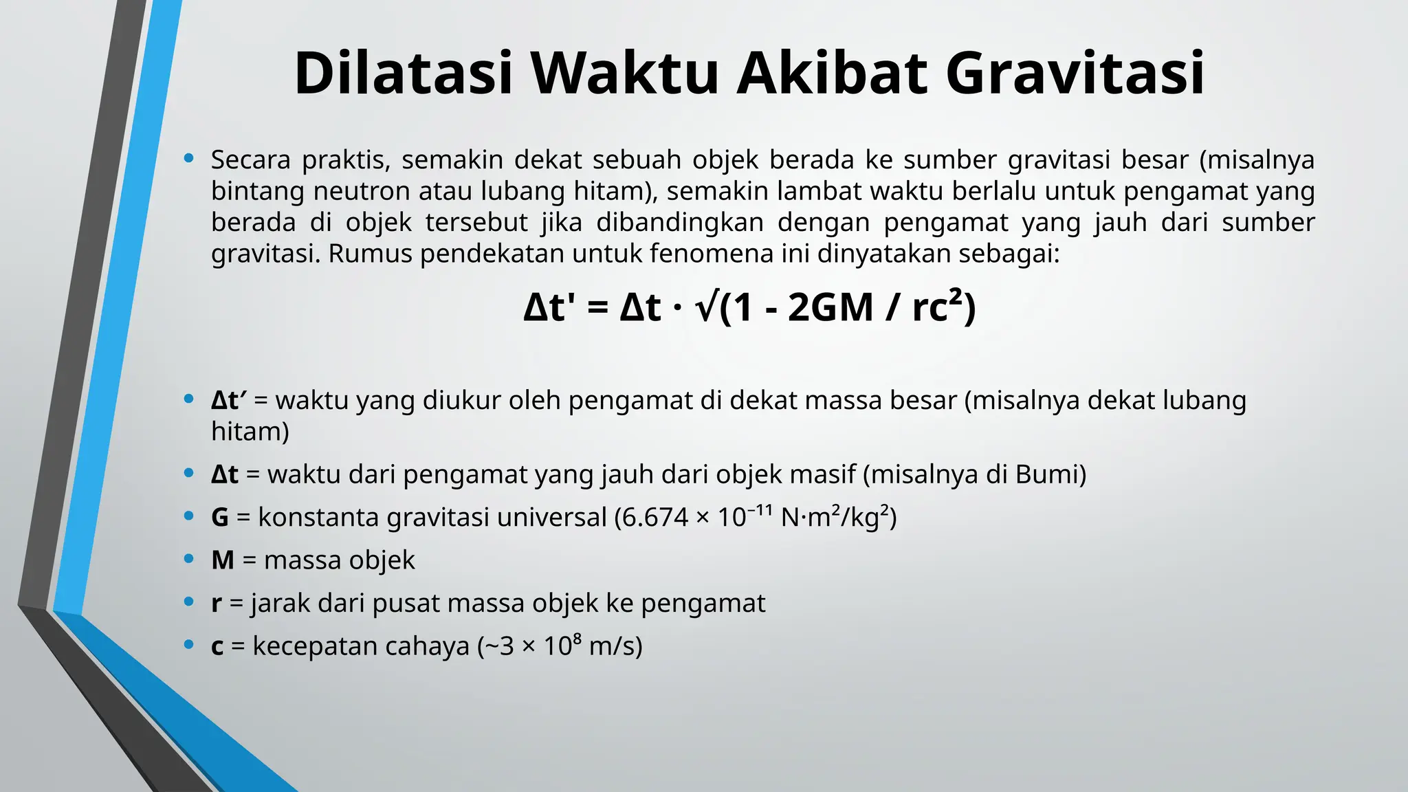 Hubungan Gaya Gravitasi Terhadap Relativitas.pptx