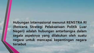Hubungan internasional | PPTX