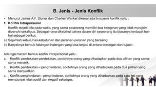 Hubungan Manajemen konflik Dan Manajemen Kinerja | PPT