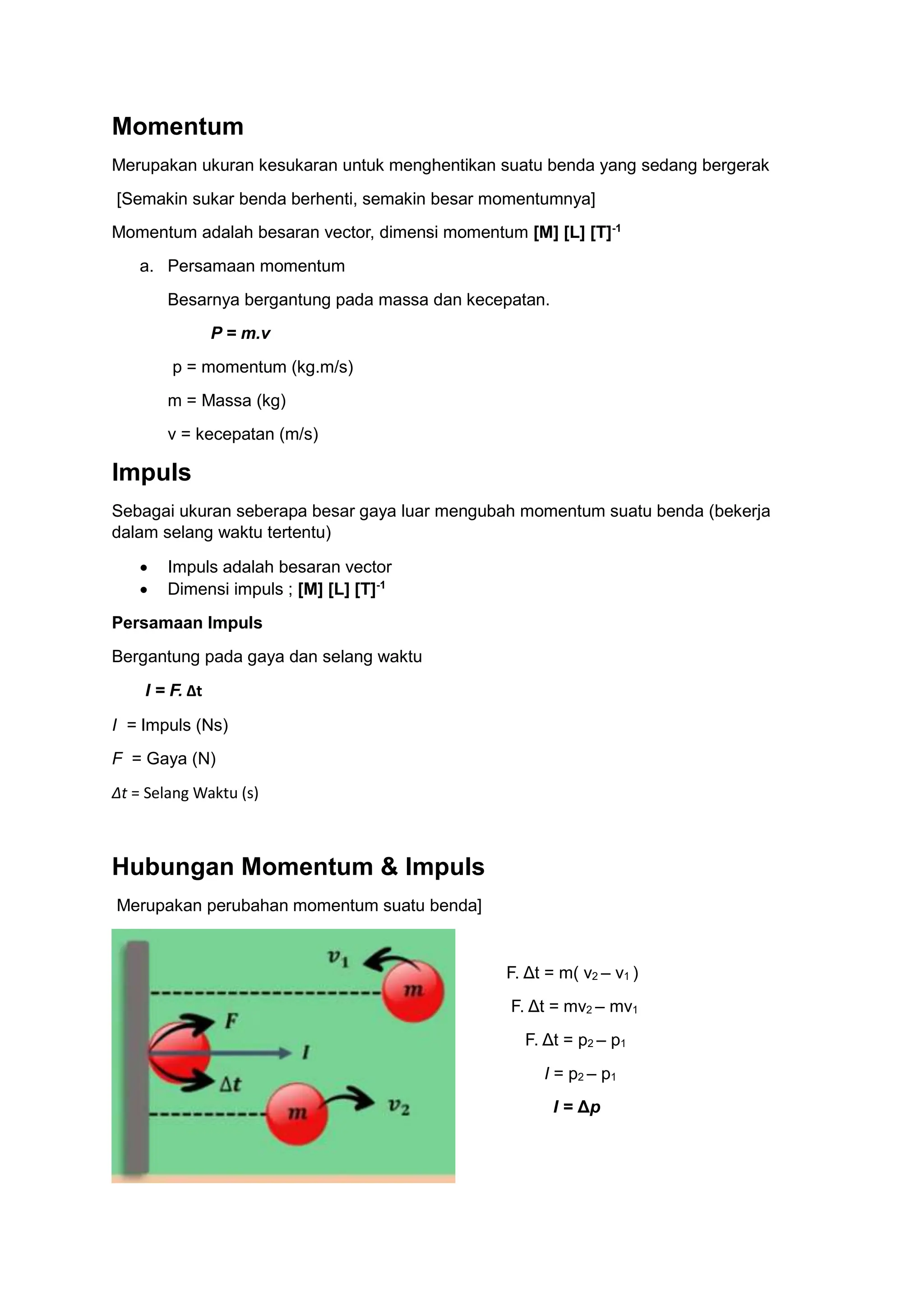 Hubungan momentum dan impuls.docx