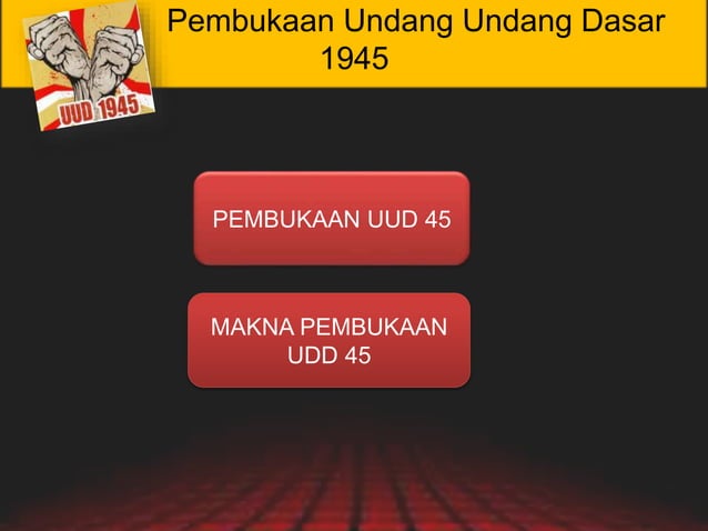 Hubungan pancasila dengan uud 45 | PPTX