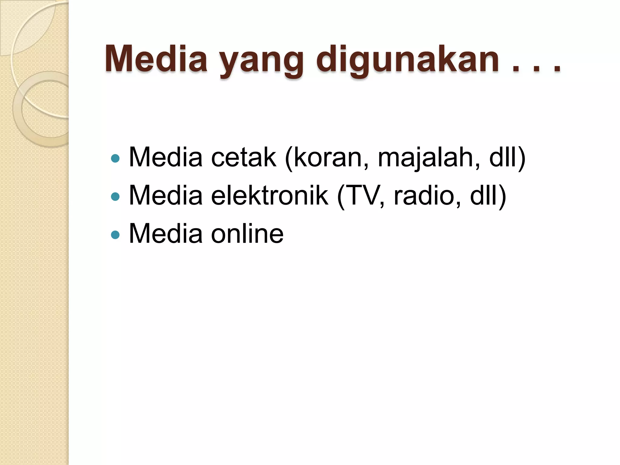 Hubungan Public Relation dengan Media Massa | PPTX