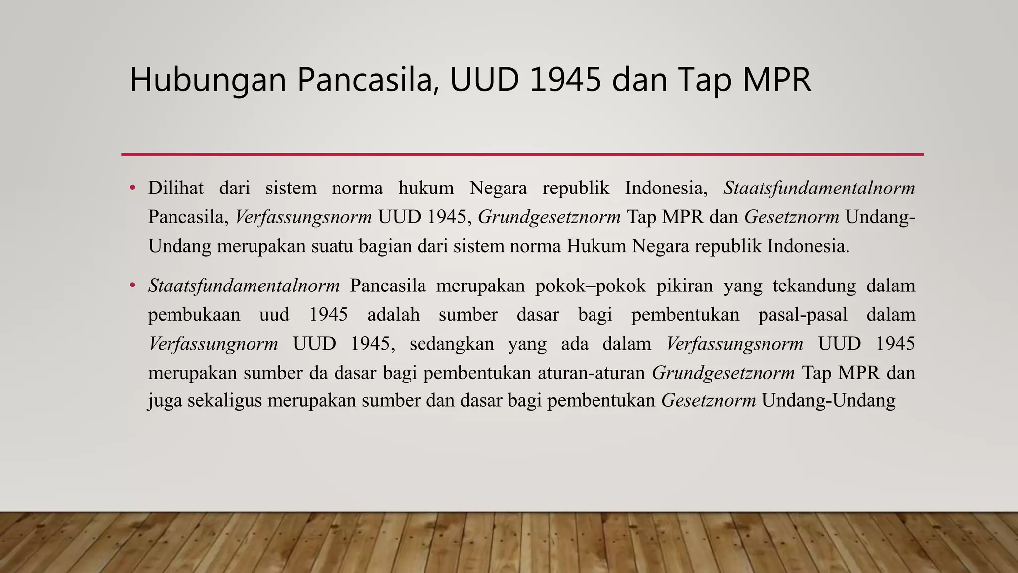 Hubungan Sistem Norma Hukum Di Indonesia.pptx