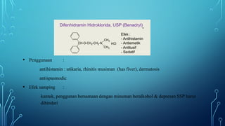 Hubungan struktur kimia histamin Kartika.pptx