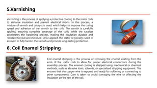 Hub wheel motor Manufacturing Process Flow | PPTX