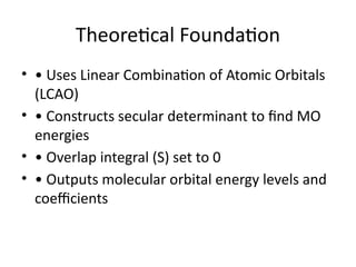 Huckel_Molecular orbital _Theory_8_Slides.pptx