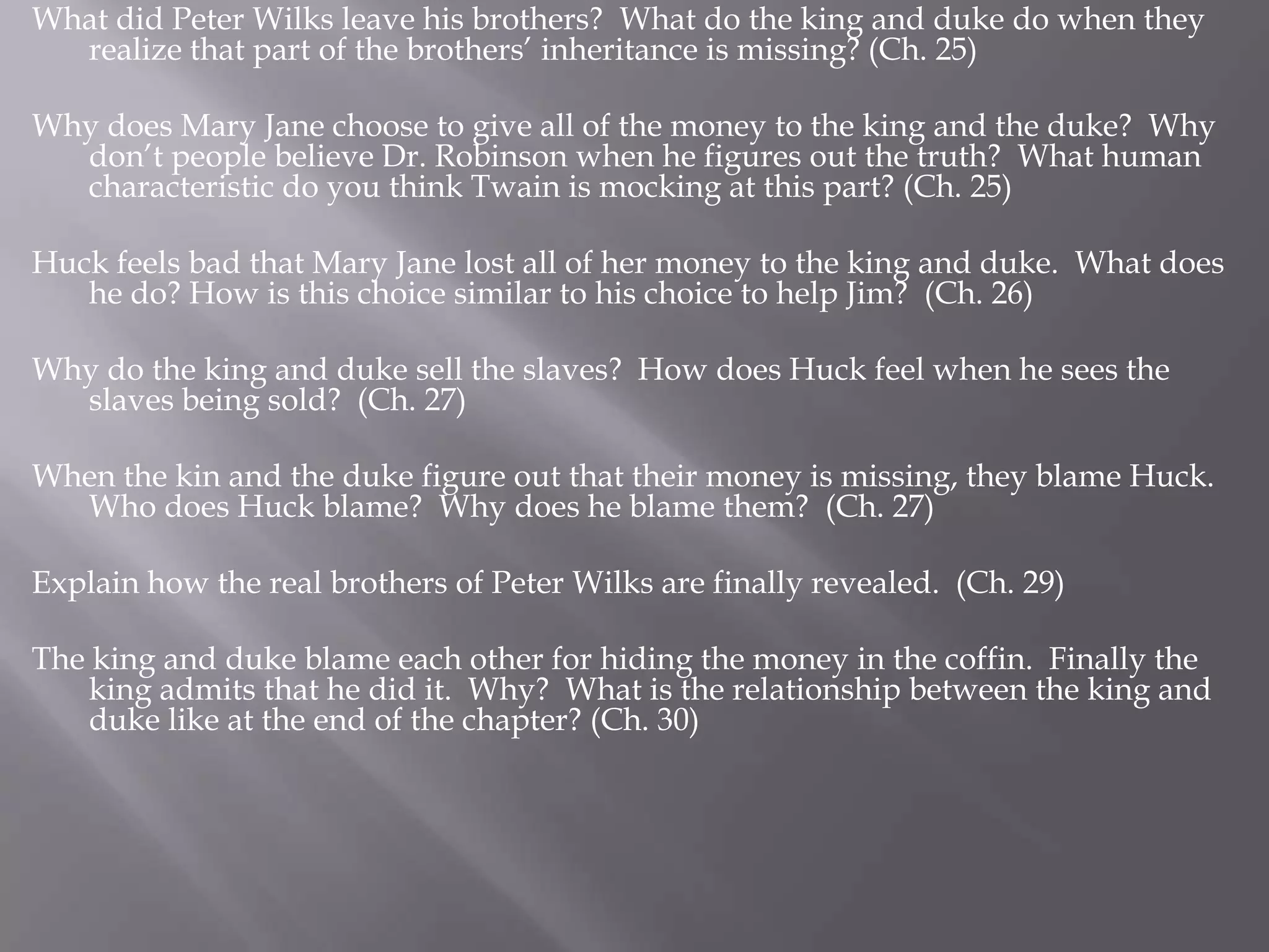 Huck finn 25-35 | PPTX