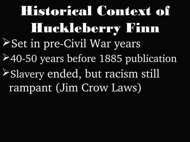 Huck finnppt | PPT