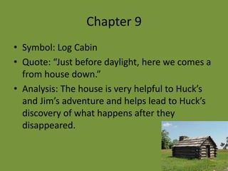 Huck finn timeline | PPTX