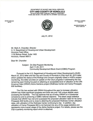 HUD on-site program monitoring CDBG | PDF