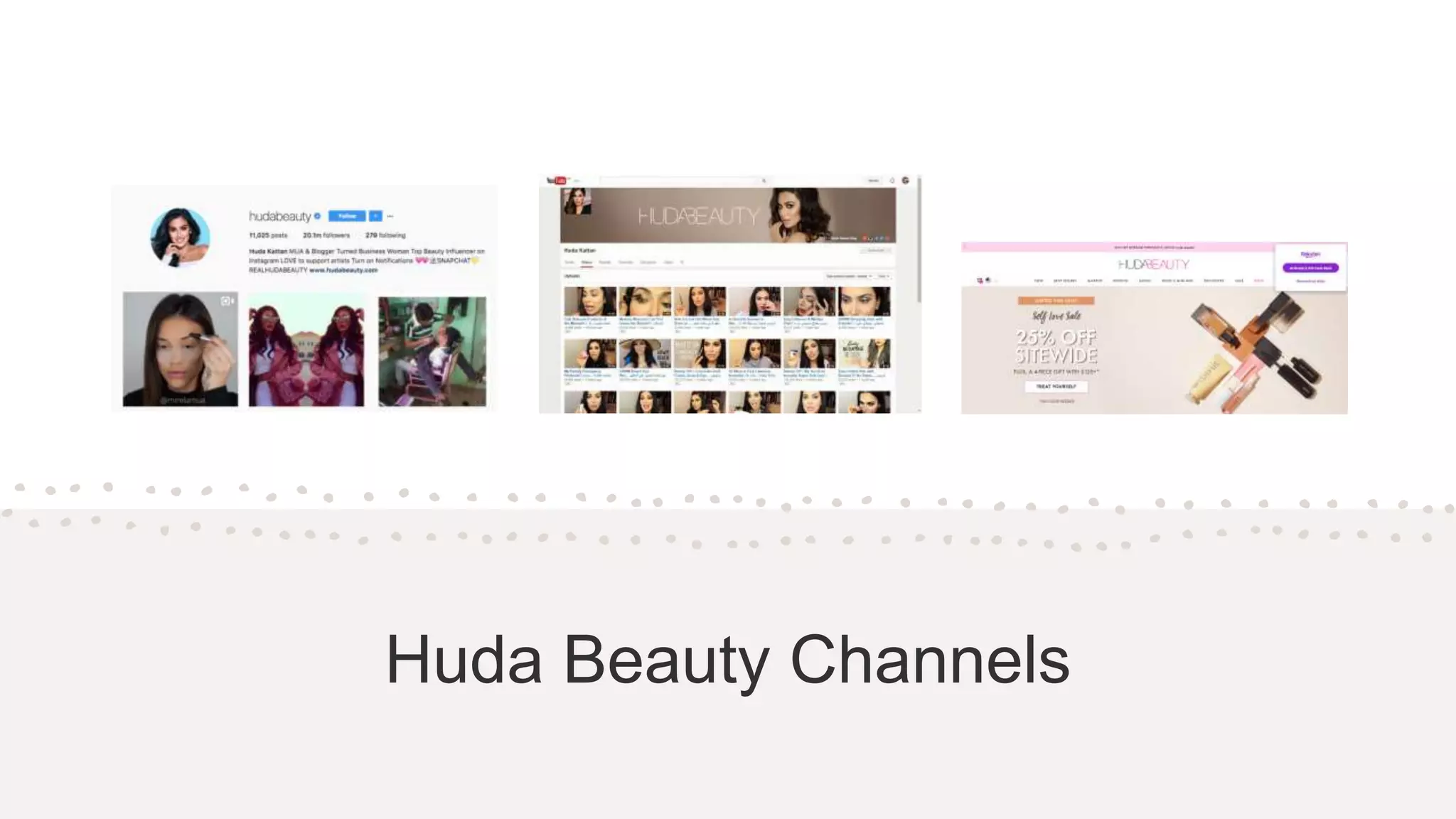 HUDA BEAUTY | PPTX