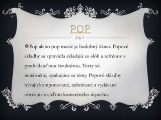Hudba | PPTX