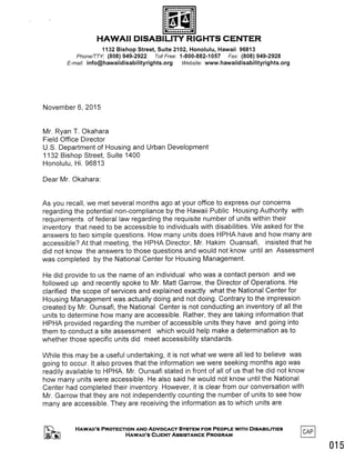 HUD Complaint Disability Accommodations | PDF