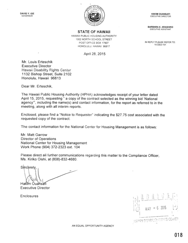 HUD Complaint Disability Accommodations | PDF