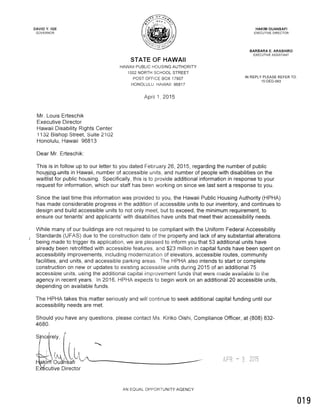 HUD Complaint Disability Accommodations | PDF