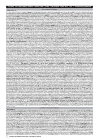 Hudco tax free bond application form | PDF