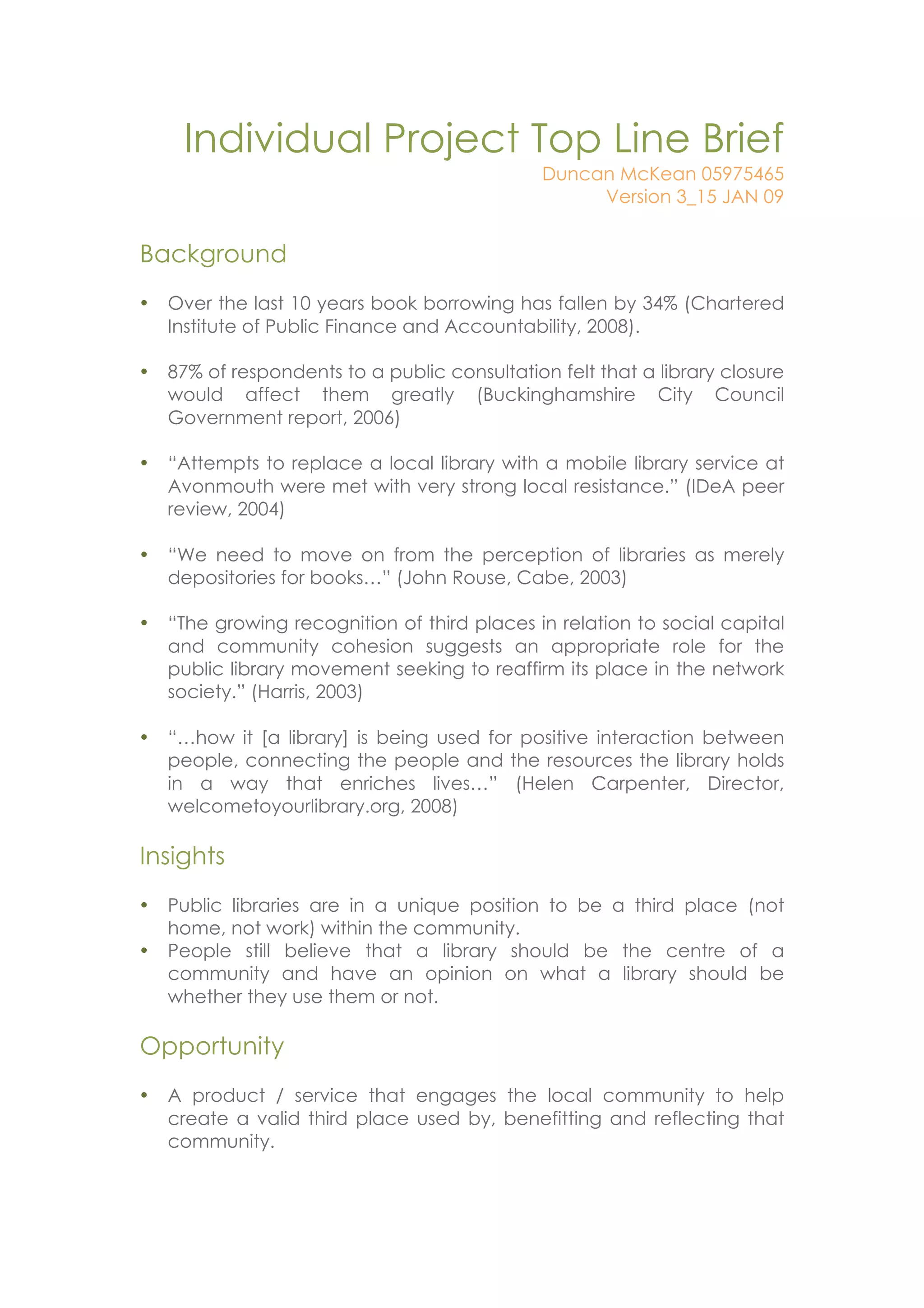 Huddle design-brief | PDF