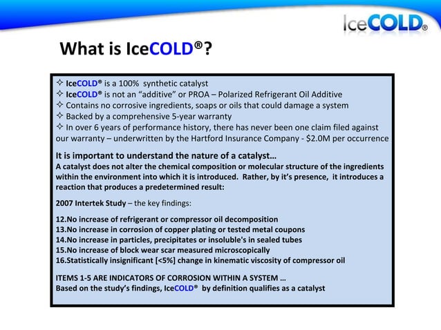 Huddle IceCold Overview | PPT
