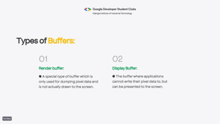GDSC KIIT Huddle Session 4 - "Graphics Pipelining" | PPT