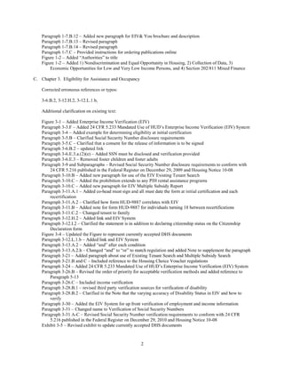 HUD Handbook 4350.3 Occupancy Requirements of Subsidized Multifamily ...