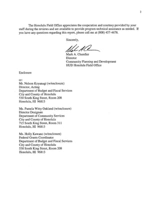 HUD report on ORI | PDF