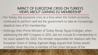 Relations Between Turkey And EU | PPTX