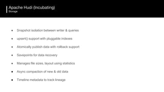 SF Big Analytics 20190612: Building highly efficient data lakes using Apache Hudi | PPTX