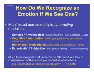 What are we modeling when we model emotion | PPT