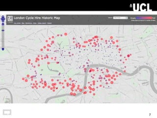 London City Dashboard - Visualising Flows and Movements in London (and ...