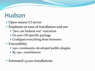 Hudson ci | PPTX