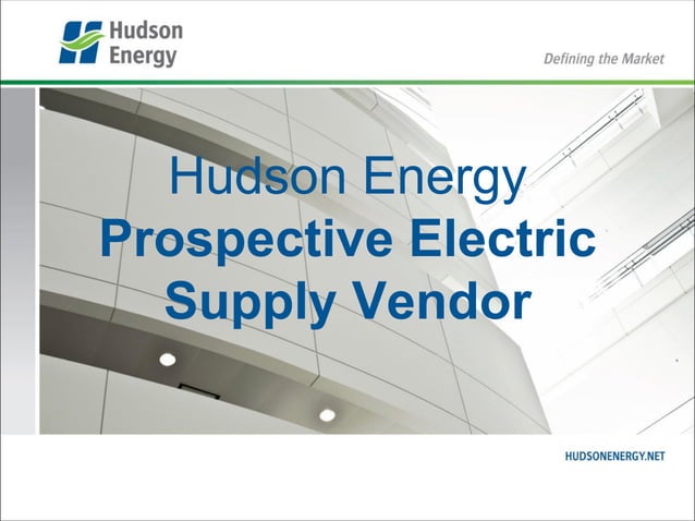 Hudson Energy Prospective | PPT