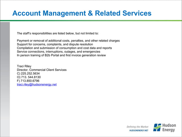 Hudson Energy Prospective | PPT