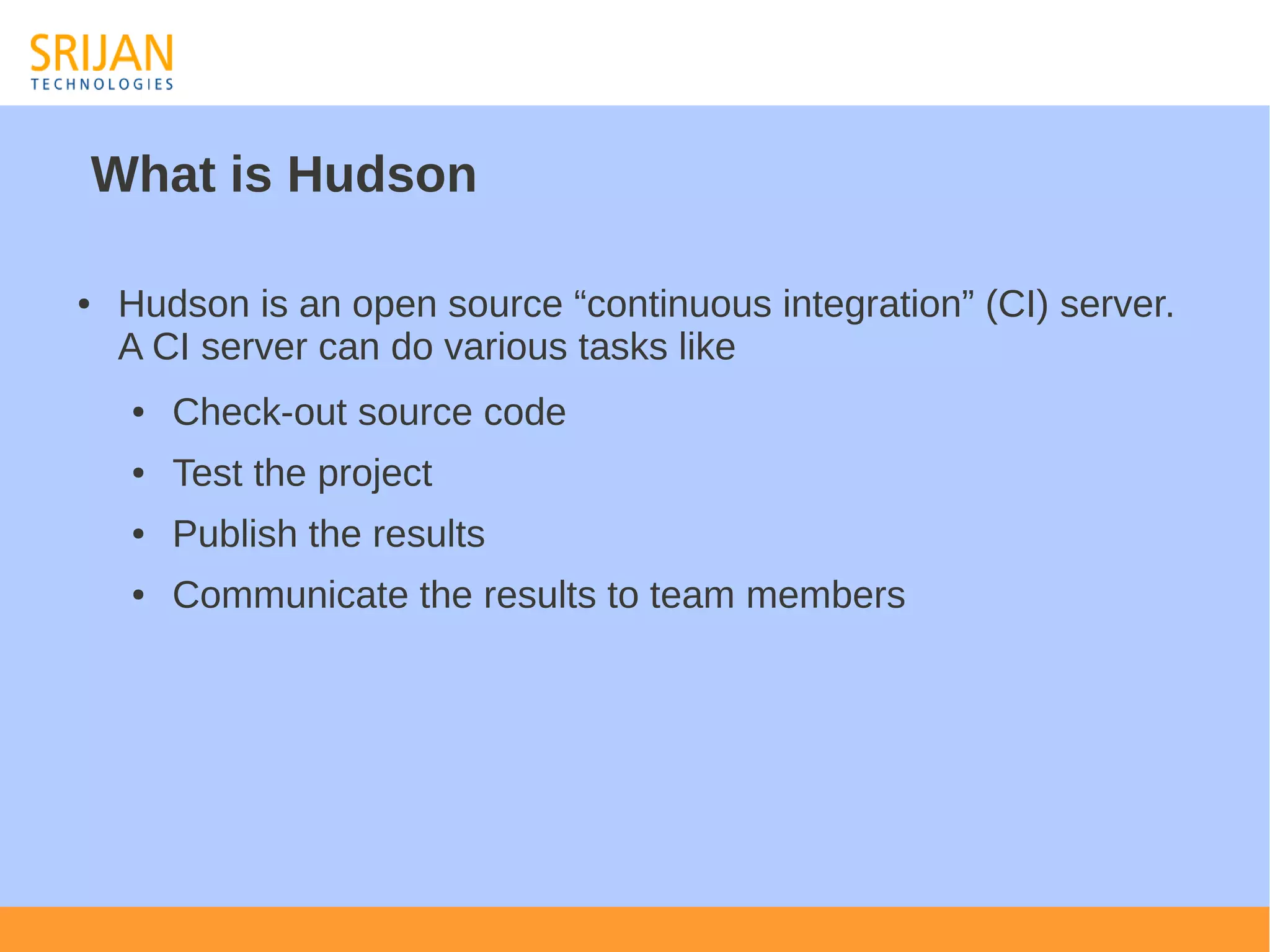 Jenkins in Drupal development process | PPT