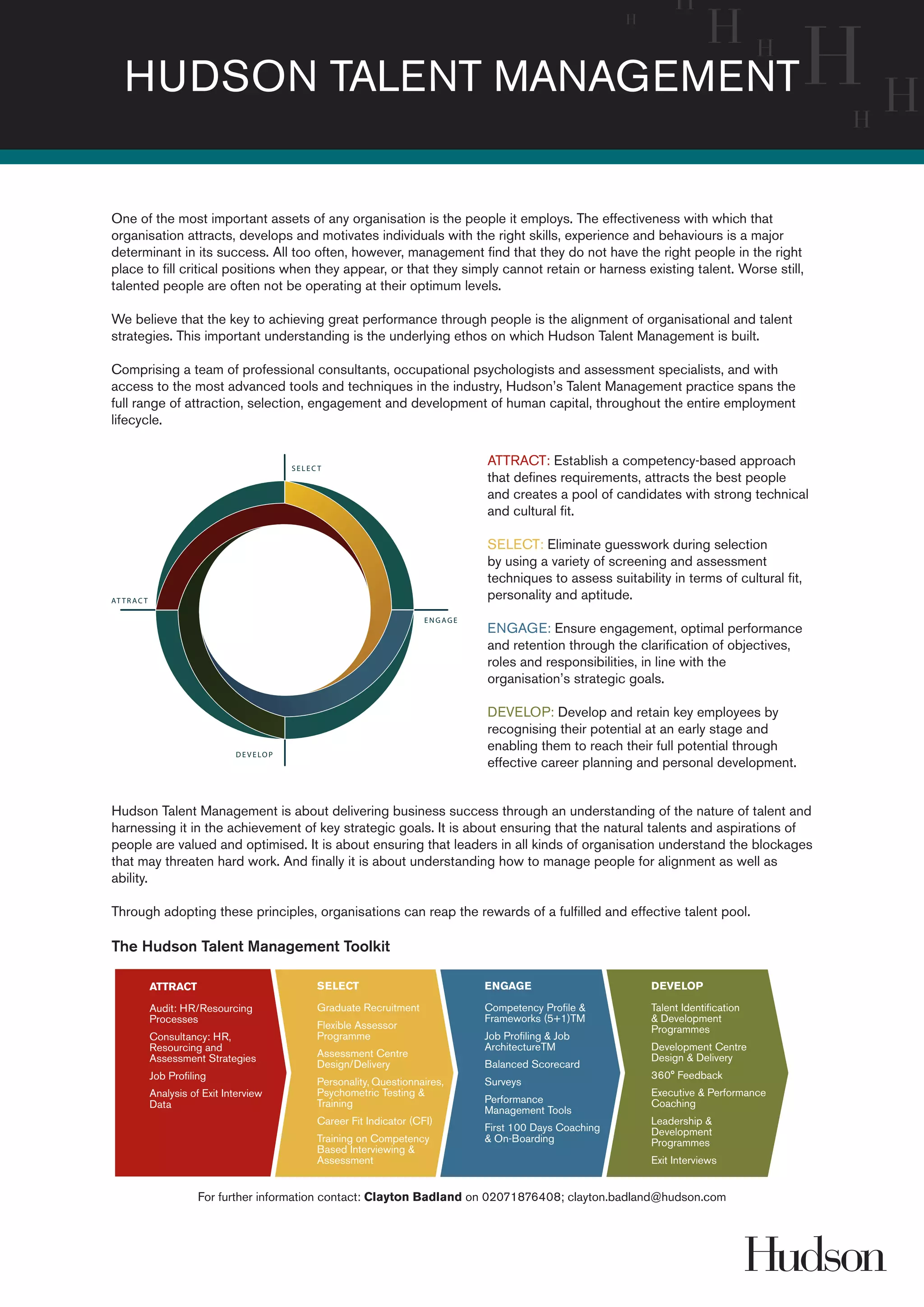Hudson Talent Management | PDF