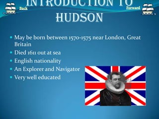 Hudson the great explorer | PPT