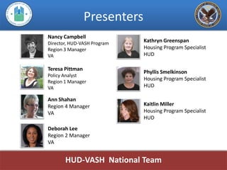 HUD-VASH 101 | PDF