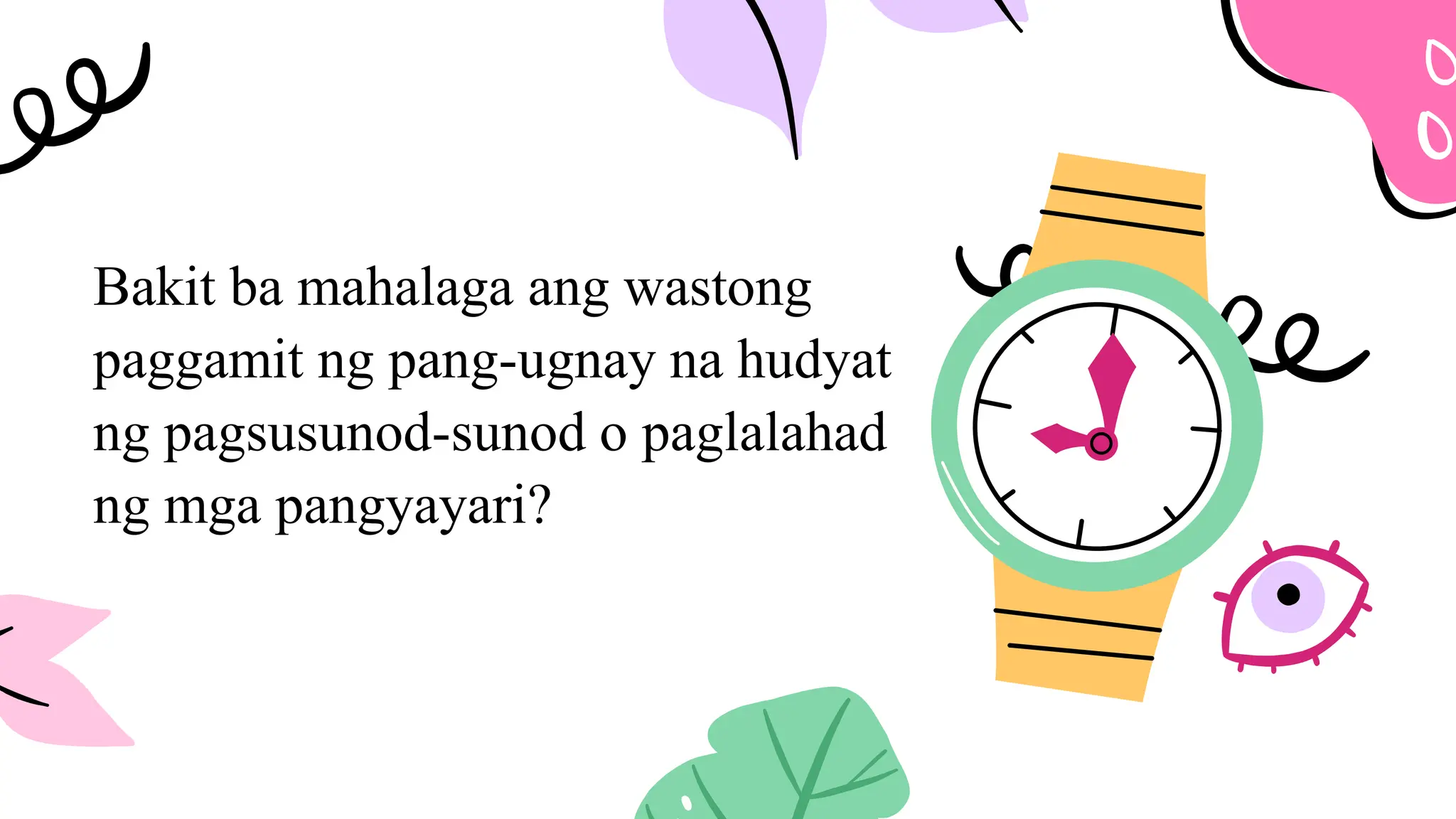 Pagkakasunod-sunod na pag-ugnay naHUDYAT G-9ompassion | PPTX