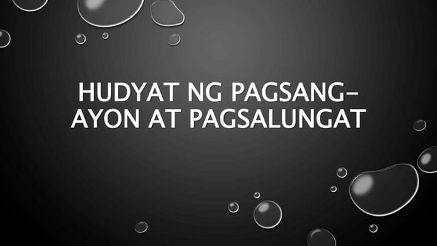 Hudyat ng pagsang ayon at pagsalungat | PPT Hudyat ng pagsang ayon at pagsalungat | PPT