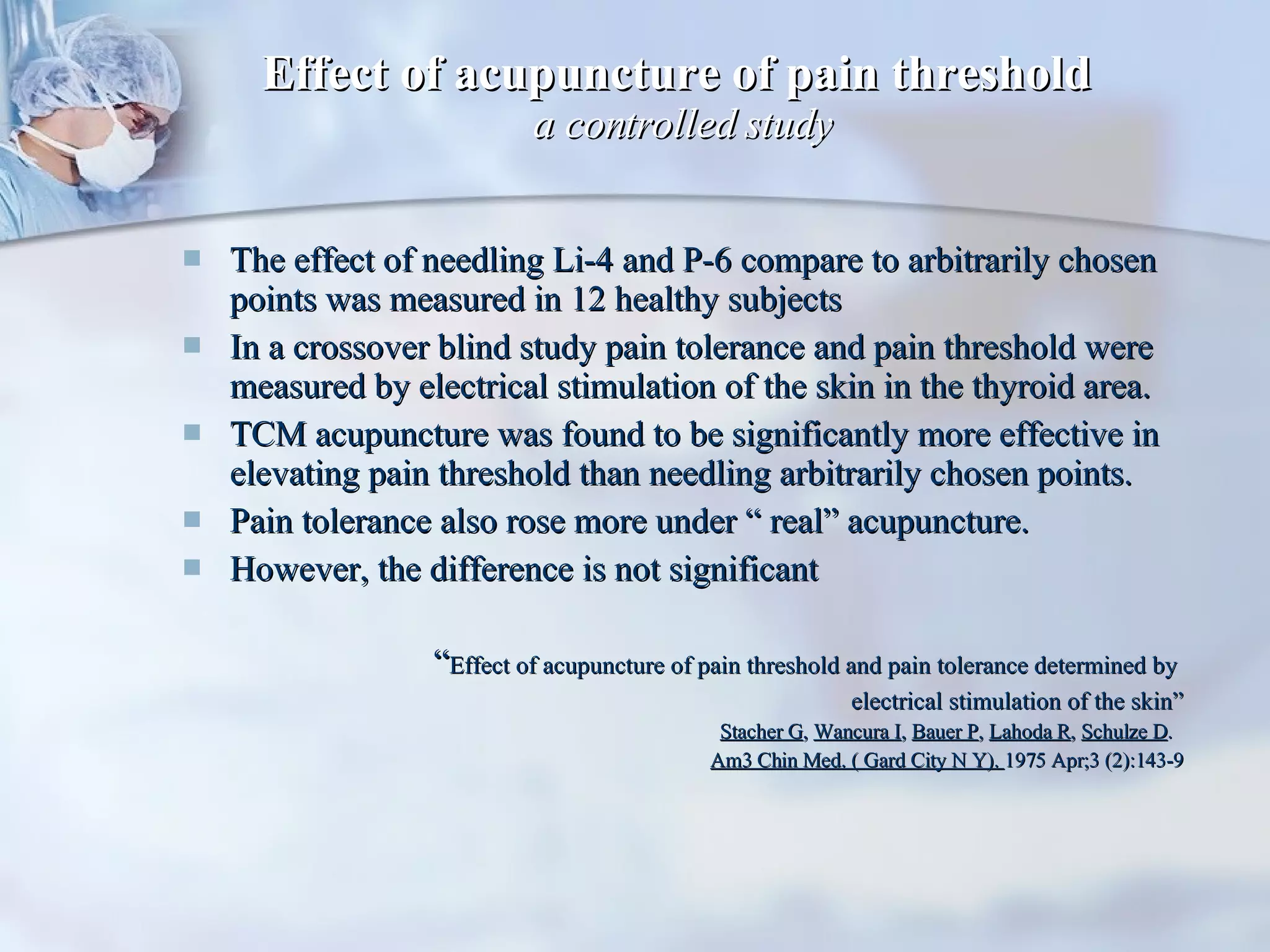 Electro Acupuncture | PPT