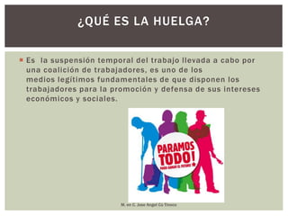 Huelga | PPTX