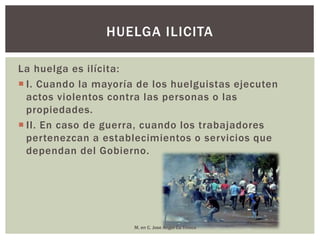 Huelga | PPTX