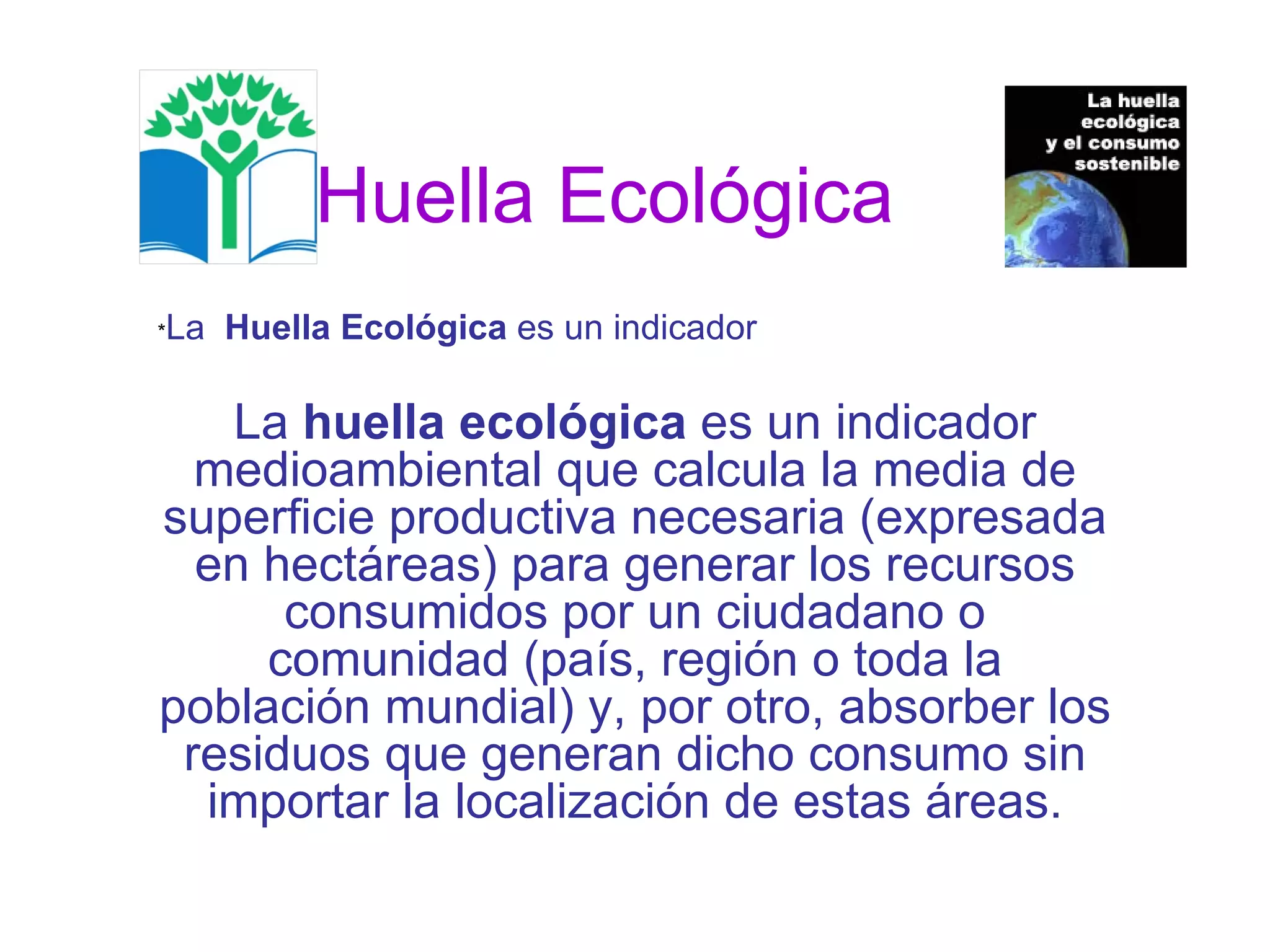Huella EcolóGica | PPT