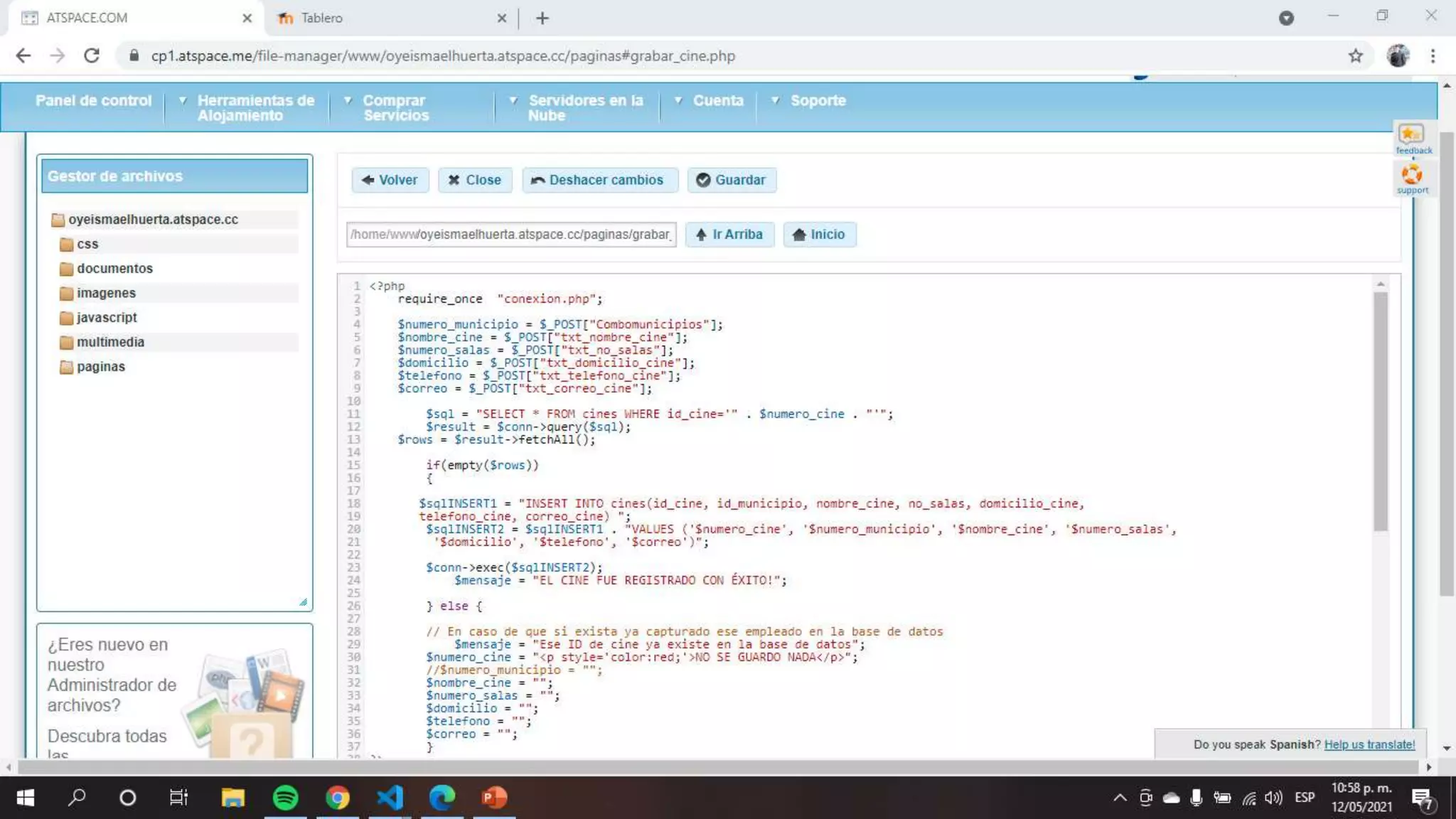 Insertar Datos Desde Formulario Web Usando Php Y Mysql Con Pdo Ppt