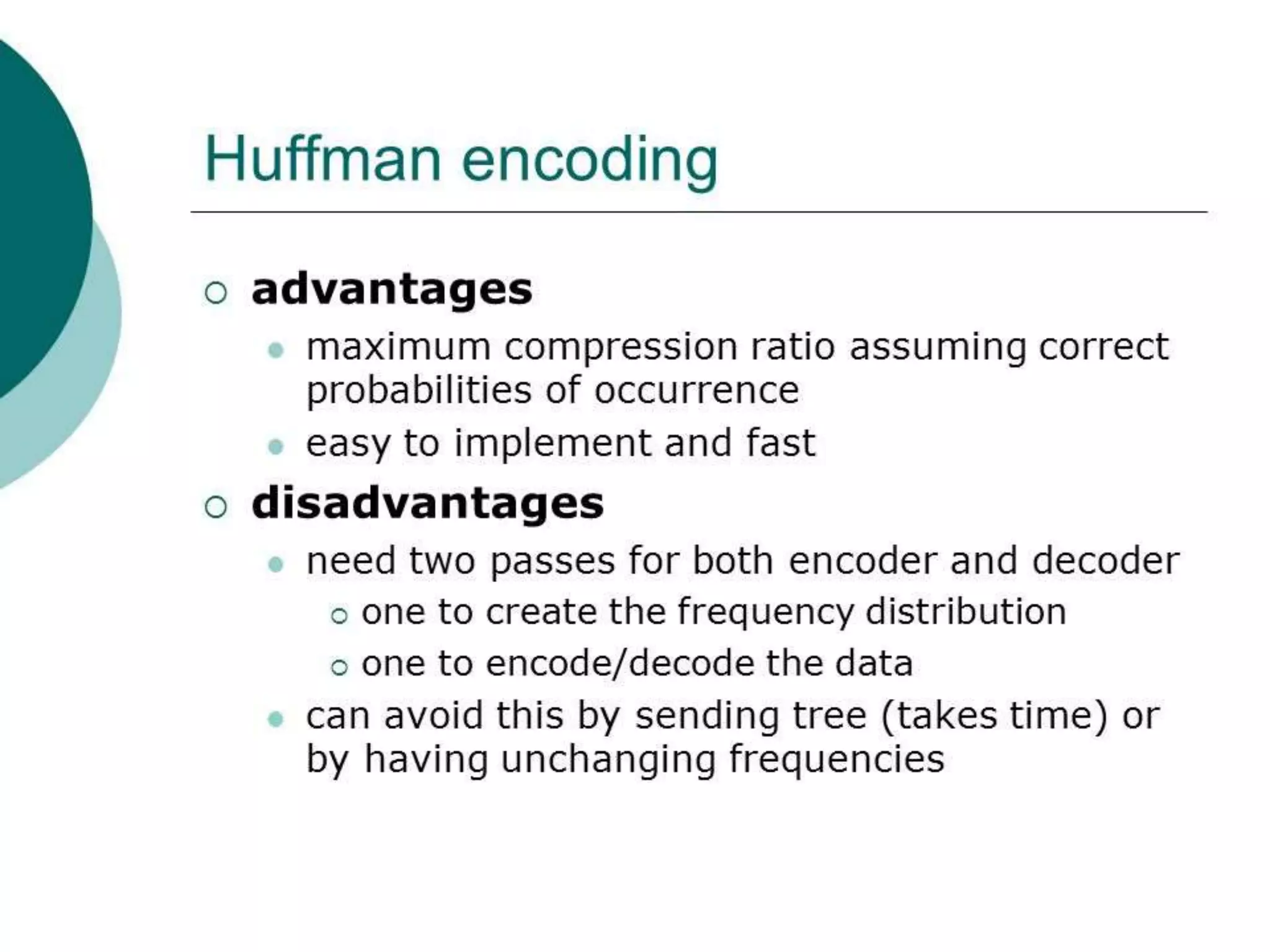 Huffman coding | PPTX