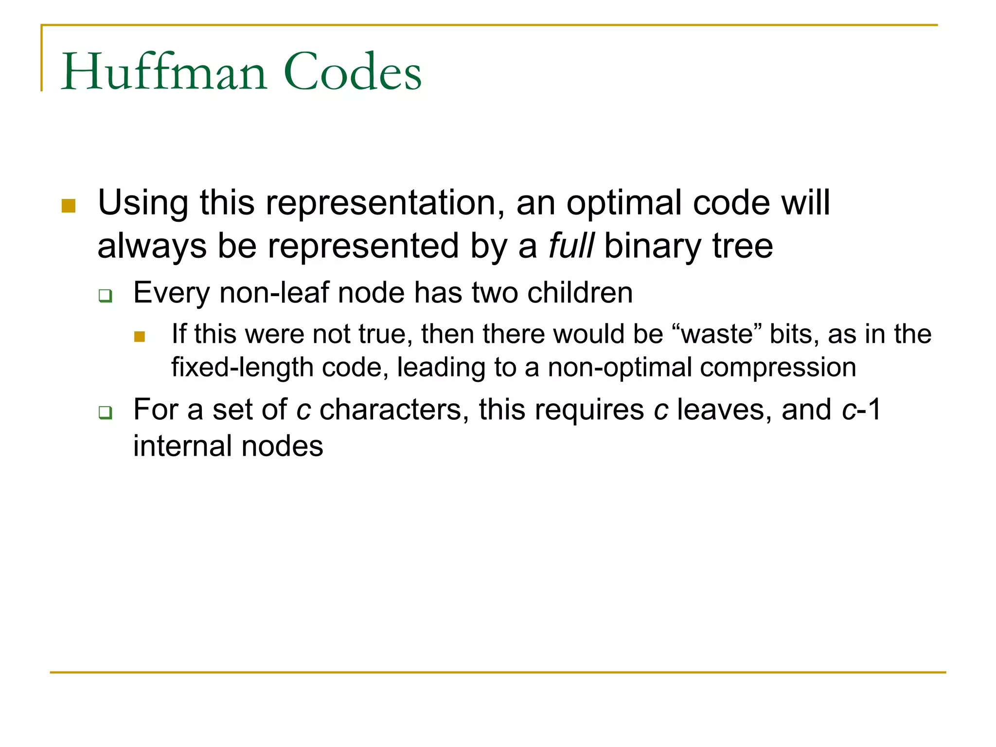 Huffman codes | PPTX