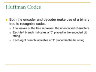 Huffman codes | PPTX