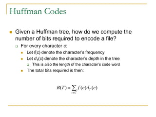 Huffman codes | PPTX